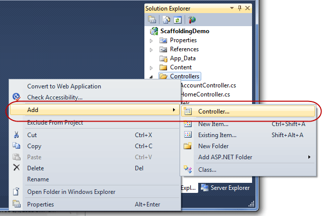 ASP.NET MVC 3 Tools UpdateによるEF コードファーストとデータスキャフォールディング (3/5)|CodeZine（コードジン）